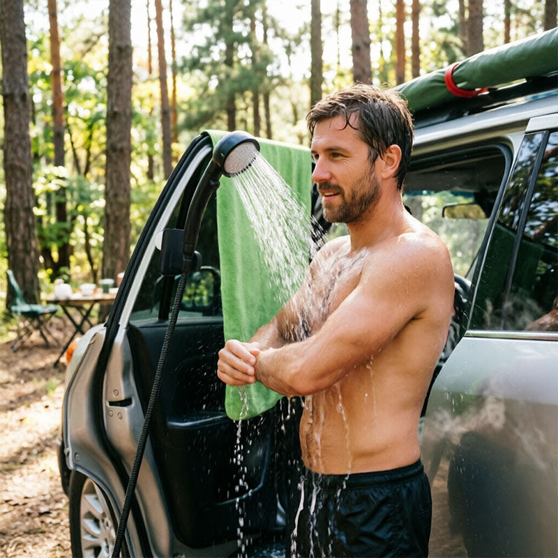 Elevate Your Outdoor Experience: 6000mAh Portable Outdoor Shower ...